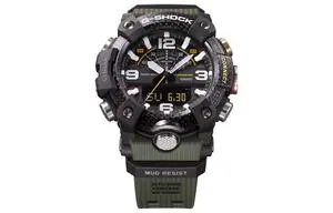 Casio G-shock Mudmaster Watch - Black/green