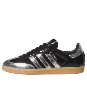Adidas Adidas Samba OG Sneakers Core Black/silver Metallic/gum