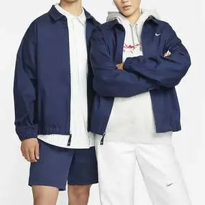 Nike Logo Casual Lapel Jacket - Default Color