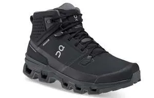 On Cloudrock 2 Waterproof Boots - Black