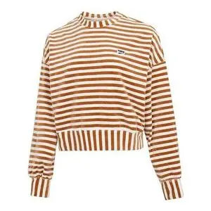 PUMA Striped Knitted Pullover Sweater