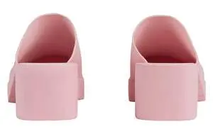 Gucci Logo Rubber Mule