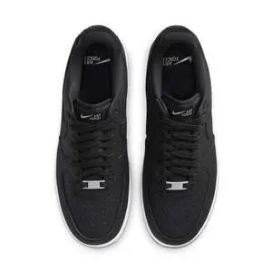 Nike Force 1 '07 Craft Low Top Sneakers - Black