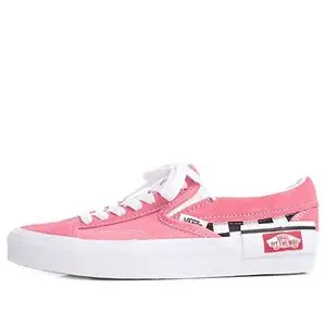 VANS Slip-on Sneakers With Checkerboard Detailing - Pink