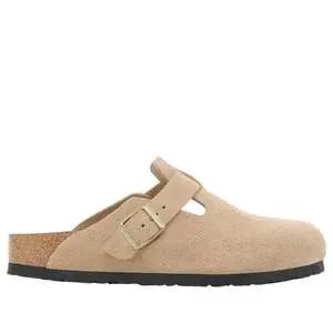BIRKENSTOCK Boston Suede Leather Clogs