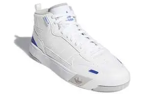 Adidas Originals Mid Top Sneakers - White/blue