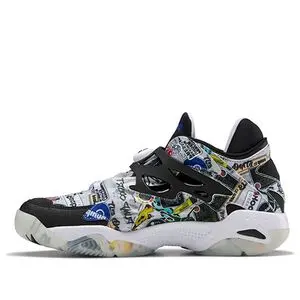 REEBOK Pump Court "sticker City - White