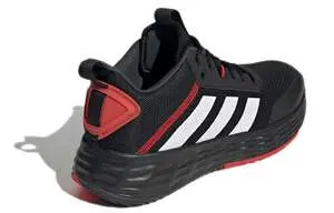 Adidas Own The Game Mid Top Sneakers - Black/white/red
