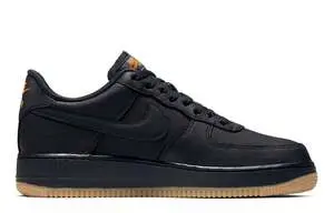 Nike Force 1 Low Gtx Sneakers - Black/light Carbon-bright Ceramic