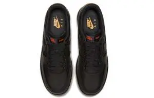 Nike Force 1 Low Gtx Sneakers - Black/light Carbon-bright Ceramic