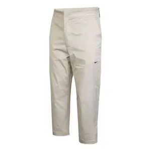 Nike Solid Color Straight Slim Fit Woven Casual Long Pants - Multi-color