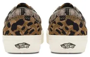 VANS Era Low Top Sneakers With Leopard Print - Yellow/black