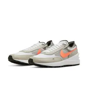 Nike Waffle One "white Orange Trance" Sneakers - White/orange