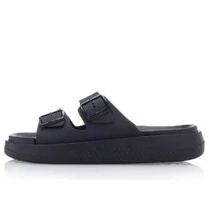 LI-NING Clap Slippers With Buckles - Black
