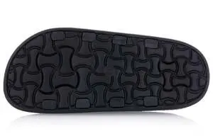 LI-NING Clap Slippers With Buckles - Black