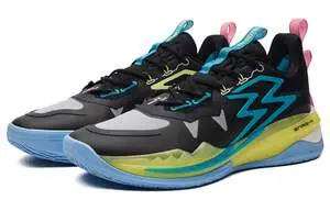 361 DEGREES Big3 3.0 "earth Day" Athletic Sneakers - Black/blue