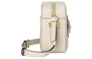 Gucci Horsebit 1955 Small Shoulder Bag - White