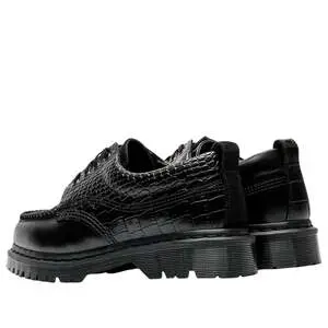 Dr. Martens Lowell Beams Lace Up Shoes - Black