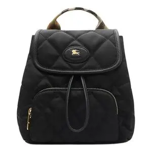 Burberry 26 Mini Horseshoe Backpack - Black
