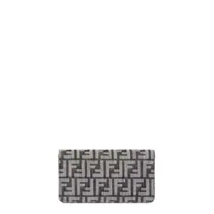 Fendi Monogrammed Denim Baguette