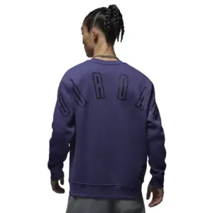 JORDAN Air Flight Mvp Graphic Fleece Crewneck Sweatshirt - Blue