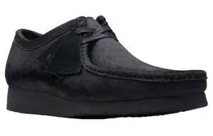 Clarks Wallabee Hair On - Black