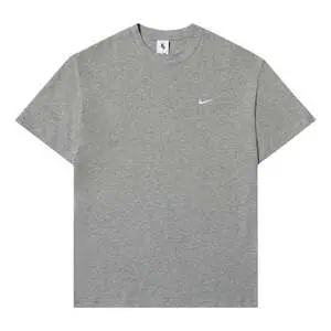 Nike Nike Solo Swoosh T-Shirt Grey