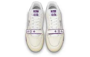 LOUIS VUITTON Trainers 'purple Mesh - White/purple
