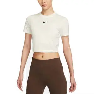 Nike Essential Crop Top - White