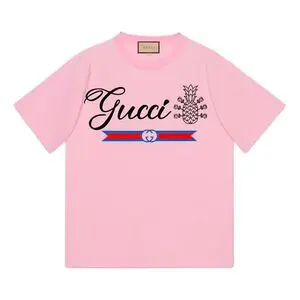 Gucci Pineapple Cotton T-shirt