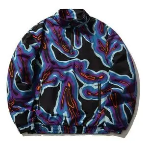 LI-NING Printed Zip-up Windbreaker - Multi-color