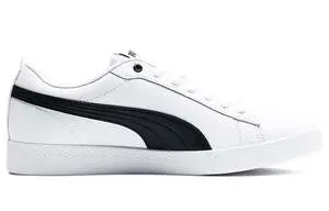 PUMA Smash V2 Leather Sneakers - White/black