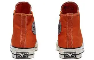 CONVERSE Chuck 70 Hi Sneakers - Orange/white