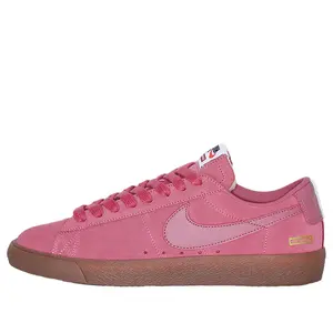 Nike Supreme X Sb Blazer Low Gt 'desert Bloom' Sneakers - Brown/goldyellowgold
