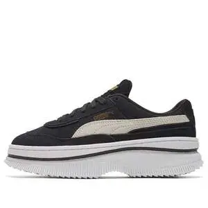PUMA Deva Suede Platform Sneakers - Black