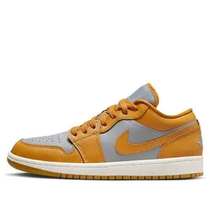 JORDAN 1 Low "chutney" Sneakers - Gray/yellow