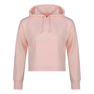 Nike Yoga Jersey Crop Hoodie - Pink