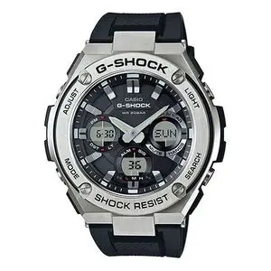 Casio G-shock G-steel Stainless Steel And Resin Watch - Black