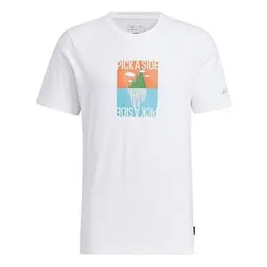 Adidas Polygiene Graphic T-shirt Asia Sizing - White