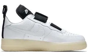 Nike Force 1 Low Utility Qs Sneakers - White/black