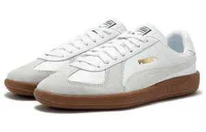 PUMA Army Trainer Low Top Sneakers - White/gray