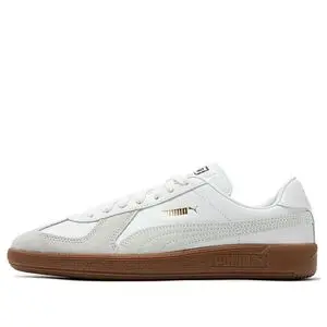 PUMA Army Trainer Low Top Sneakers - White/gray