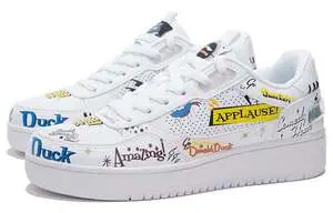 LI-NING Classic Skateboarding X Disney Sneakers - White/yellow