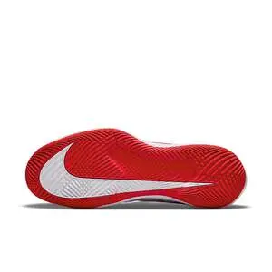 Nike Court Air Zoom Vapor Pro Tennis Shoes - White/red