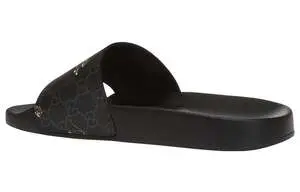 Gucci Gg Supreme Slide With Tiger Motif