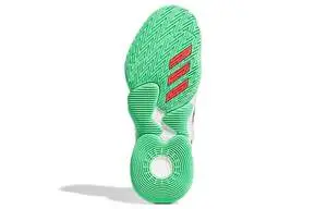 Adidas Trae Young 1 'christmas' Low Top Sneakers - Green/red