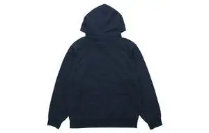Supreme Lacoste Logo Panel Hoodie - Navy/white/red