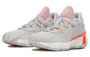 Adidas Dame Gca "standing Room Only" Sneakers - Gray/orangered