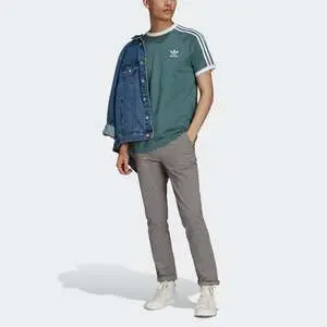 Adidas Originals 3-stripes Tee - Green