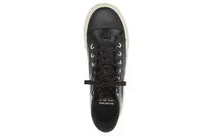 Balenciaga High Top Lace-up Leather Sneakers